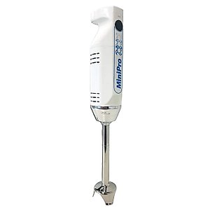 Dynamic MiniPro MX070.14 4 Qt. Immersion Blender with Variable Speed Motor, 115v, White