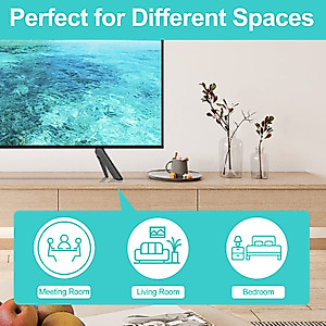 TV Legs for TCL Roku 28inch 32inch 40inch 43inch 49inch 50inch 55inch 65inch TV Stand Legs,Replacement Legs for TCL Roku TV 32S359 49S515 50S453 55S455 with Screws Set,Remote Holder & Instructions