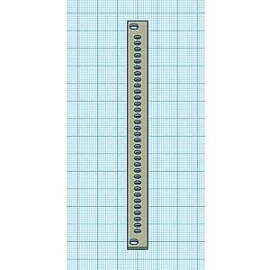 SSMS Eurorack 2HP Vent PanelArrows - Black,