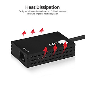SIIG USB-C to Fiber Optic Adapter, 1000Base-SX/LX Compatible, Full/Half Duplex, Wake-on-LAN, LPM Power Saving