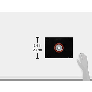 Rousseau 3509 9-Inch x 12-Inch x 3/8-Inch Deluxe Router Base Plate