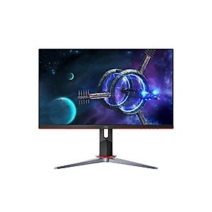 AOC 27G2 27" Frameless Gaming IPS Monitor, FHD 1080P, 1ms 144Hz, NVIDIA G-SYNC Compatible + Adaptive-Sync, Height Adjustable, 3-Year Zero Dead Pixel Guarantee (Renewed)