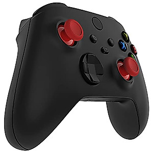 eXtremeRate Carmine Red Replacement Thumbsticks for for Xbox Series X/S Controller, for Xbox One Standard Controller Analog Stick, Custom Joystick for Xbox One X/S, for Xbox One Elite Controller