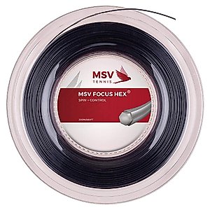 MSV Focus-HEX 0355000126800030 String Roll 1.23 mm Black