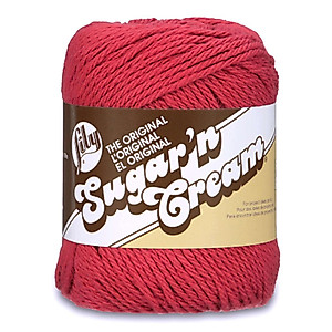 Lily Sugar 'n Cream Yarn - 100% Cotton - Assortment (Red Barn)