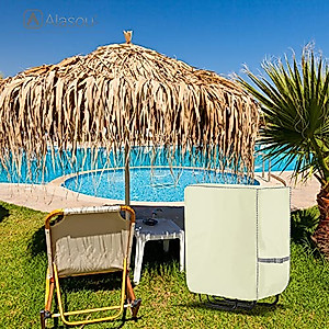 AlaSou Zero Gravity Chair Cover,Heavy Duty Gravity Chair Cover 31" W x 19" D x 34" H,Cream Color