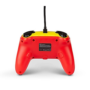 NINTENDO SWITCH PIKACHU POP ART WIRED ENHANCED CONTROLLER [POWER A]