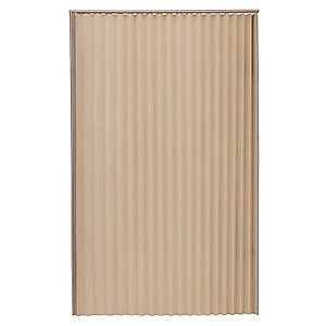 RecPro RV Pleated Folding Door 36" x 75" | Camper Folding Door | Fifth Wheel Folding Door Tan