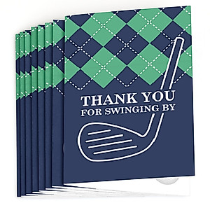 Par-Tee Time - Golf - Birthday or Retirement Party Thank You Cards (8 count)