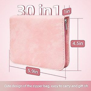 Manicure Set 30 in 1 Nail Clipper set, REDFLOW nail clippers, fingernail & toenail clippers, Manicure Tools, pedicure tools, Suitable for Travel Manicure Kit, Nail Set Kit With Everything Profe