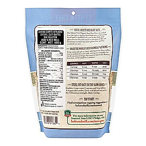 Bob's Red Mill Gluten Free Organic Steel Cut Oats, 24 Ounce