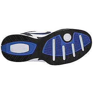 Nike Men's Air Monarch IV (4E) Cross Trainer, Black/Black-White-Racer Blue, 12