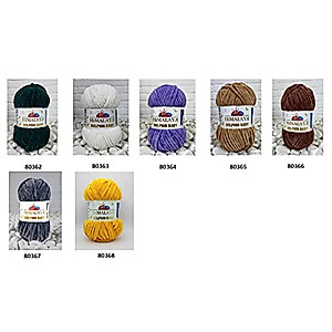 9 Balls Himalaya, Dolphin Baby, Baby Yarn, Knitting Baby, Velvet Yarn, Himalaya Yarn, Baby Yarn, Crochet Yarn, Blanket Yarn, Chenille, Velvet Yarn