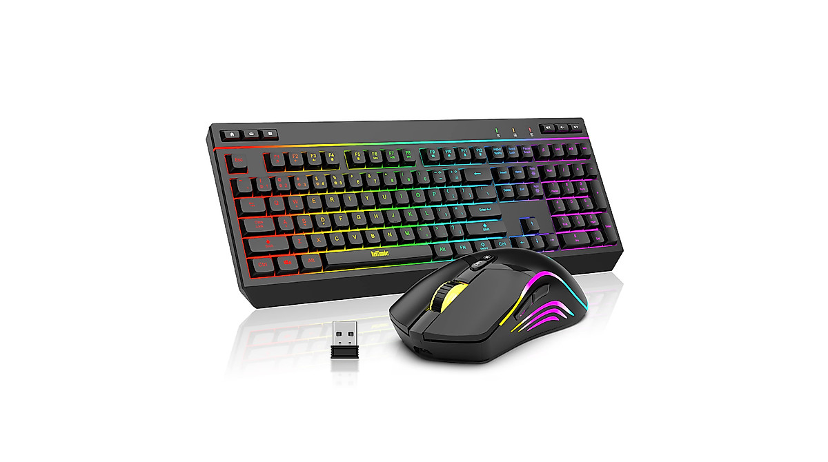 RedThunder K20 Wireless Keyboard & Mouse Combo