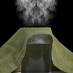 Muslin Swaddle Blanket, 100% Bamboo Plain Solid Olive Unisex Swaddle Wrap, Soft Silky Bamboo Green Muslin Swaddle Blankets Neutral Receiving Blanket for Newborn Boys and Girls, Large 47'' X47''