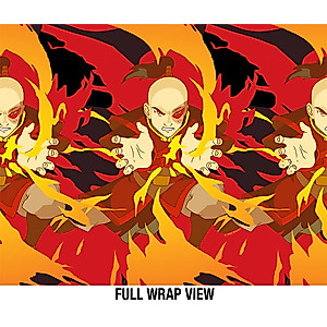 Avatar The Last Airbender OFFICIAL Avatar Zuko 24 oz Insulated Canteen Water Bottle, Leak Resistant, Vacuum Insulated Stainless Steel with Loop Cap