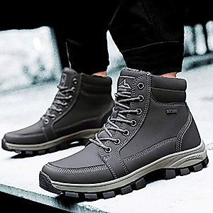 Snow Hiking Boots,Fheaven Men's Outdoor Mountaineering Sport Shoes Warm Sports Boots