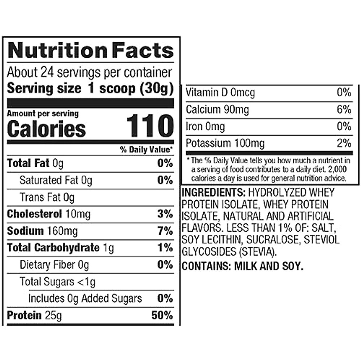 Dymatize ISO 100 Hydrolyzed Whey Protein Isolate - Gourmet Chocolate 1.6 lbs