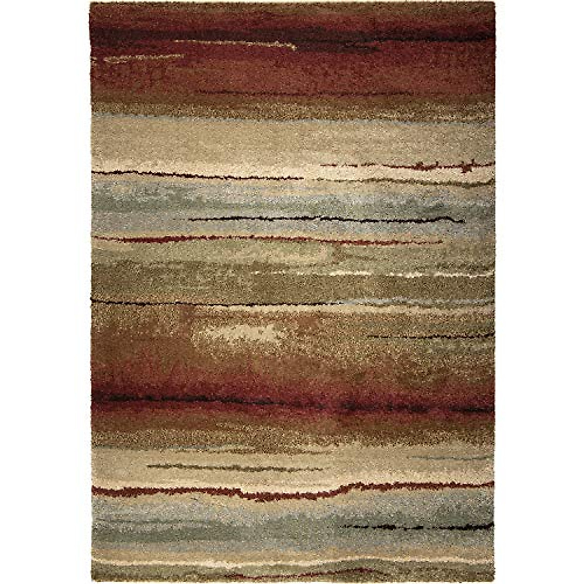 Orian Rugs Wild Weave Dusk to Dawn Area Rug, 5'3" x 7'6", Multicolor