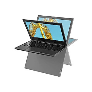 Lenovo 2022 300e 11.6" 2-in-1 Touchscreen (Intel N4120, 4GB RAM, 64GB Storage, Stylus, Webcam), Ruggedized & Water Resistant, Flip Convertible Home & Education Laptop, FD Pen, Windows 10 Pro (Renewed)