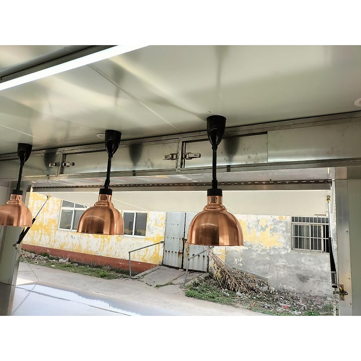 Mobile Food Trailer GL-FS250 Compact Shawarma, Coffee & Street Food Kiosk - 8.2 ft x 6.6 ft, Stainless Steel Work Table, Dual Sink, Water System, Electric Box - Ideal for Outdoor Catering and Events