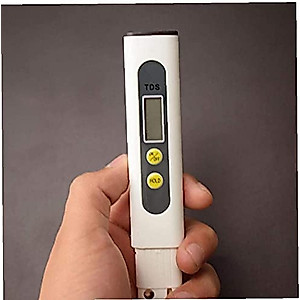 YUESFZ Precise Tds Meter Water Quality Tester LCD Display Testing Pen White Drinking Water Test Meter Practical Water Quality Detector