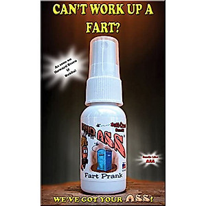 Liquid Ass: Prank Fart Spray, Gag Gift for Adults and Kids, Great for Pranks and A Good Laugh, Extra Strong Poop Spray, Non Toxic, Keep Out of Reach from Children