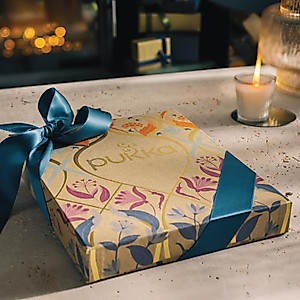 Pukka Herbal Tea Gift Sampler, Organic Tea, Eco-friendly, Self Care Gift Box, 45 Tea Bags, 9 Flavors