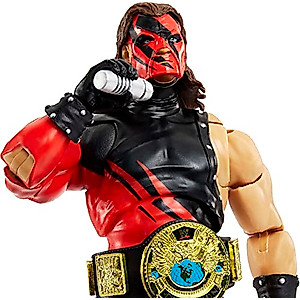Mattel Ultimate Edition Kane Action Figure, 6-inch Collectible with Interchangeable Head, Swappable Hands & Entrance Cape for Ages 8 Years Old & Up
