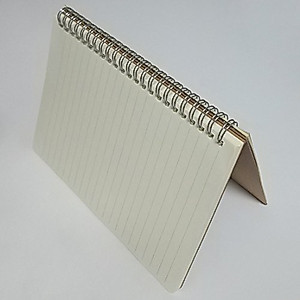 YUREE Spiral Notebook/Spiral Journal, Hardcover Spiral Lined Notebook, 140 Pages (70 Sheets) with Wide Ruled, A5, 8.4" x 5.9"