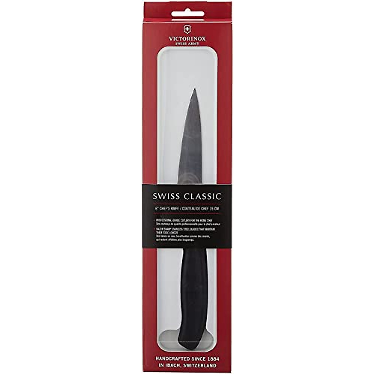 Victorinox Swiss Classic Chef's Knife - Ergonomic & Durable Kitchen Utensil - 6"