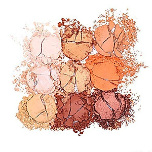 Beauty Bakerie Proof is in the Pudding Eyeshadow Palette, Neutral Shades of Matte and Shimmer Eye Makeup, 9 Colors