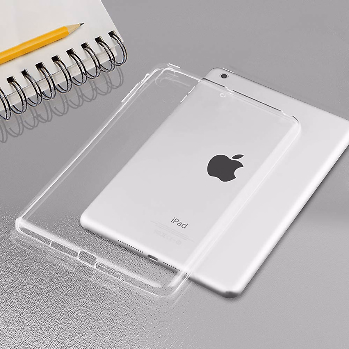 HBorna Clear Case for 10.5" iPad Air 3 2019/ iPad Pro 10.5 2017, Slim Lightweight Silicon TPU Back Cover for iPad Air 10.5 inch 3rd Generation 2019