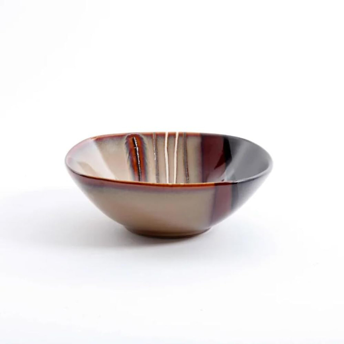 IHIPPO Dinnerware Sets Modern Ceramic Stoneware Plate Mug & Bowl Sets Kitchen Dinnerware Dinnerware Brown Set of 16 Dinner Plates Dishes Microwave and Dishwasher Safe Serive for 4 Person