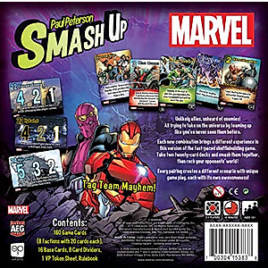 Smash Up: Marvel - Officially Licensed Collectible Card Game Featuring Marvel Characters Including The Ultimates & Hydra