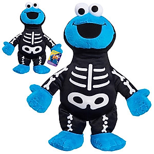 Sesame Street Halloween 15-inch Large Plush Cookie Monster Stuffed Animal, Super Soft Plush, Kids Toys for Ages 18 Month by Just Play