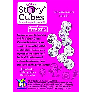 Gamewright Rory's Story Cubes, Fantasia - Dice Game