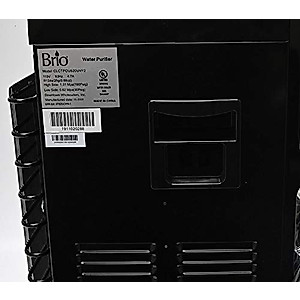 Brio Countertop Self Cleaning Bottle Less Water Cooler Dispenser with Filtration - Hot Cold and Room Temperature Water