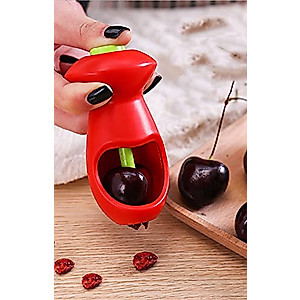 WOIW0 1 PCS Creative Cherry Pit Remover Red Date Pit Remover Fruit Pit Kitchen Tool