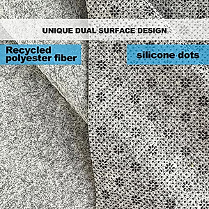 Tufting Cloth, Non-Slip Rug Backing Felt Cloth for Tufted Rugs, Secondary Backing Fabric for Tufting, Punch Needle, Non Slip Area Rug, 68x40 in