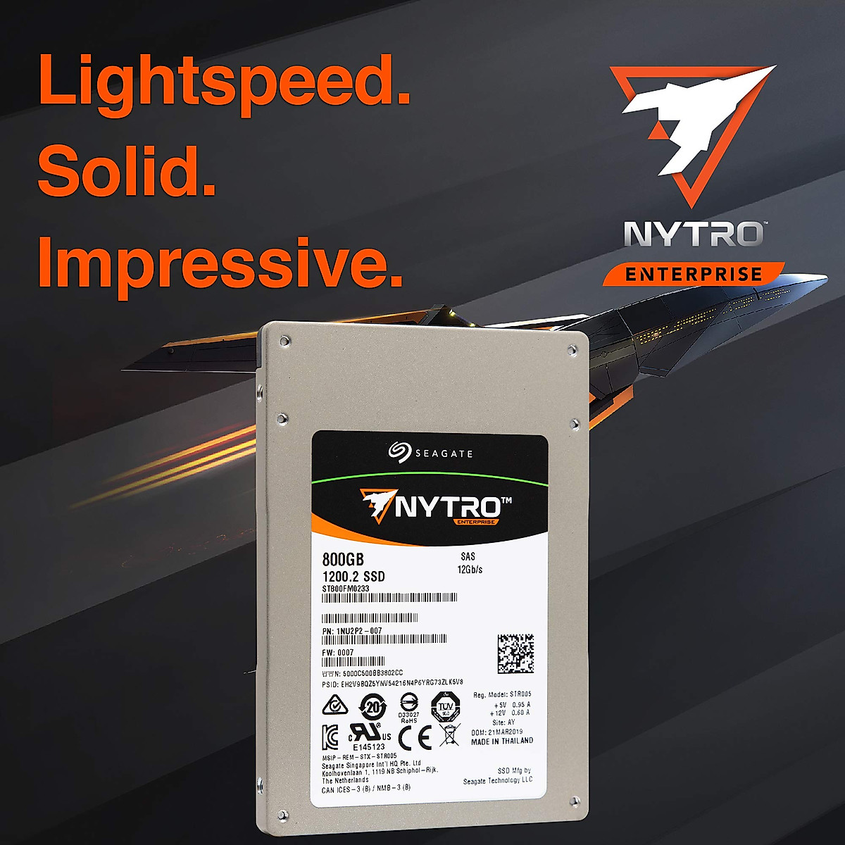 Seagate Nytro 1200.2 ST800FM0233 800GB eMLC Dual 12Gb/s SAS 2.5"-7mm