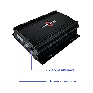 Evershine Signal 12/24V 100W All-in-One Police Siren and Speaker Kit with Multi-Tones Amplifier,118~125dB Speaker, Handheld Microphone PA System, MP3 Play, Recording Function for Vehicles Car Truck