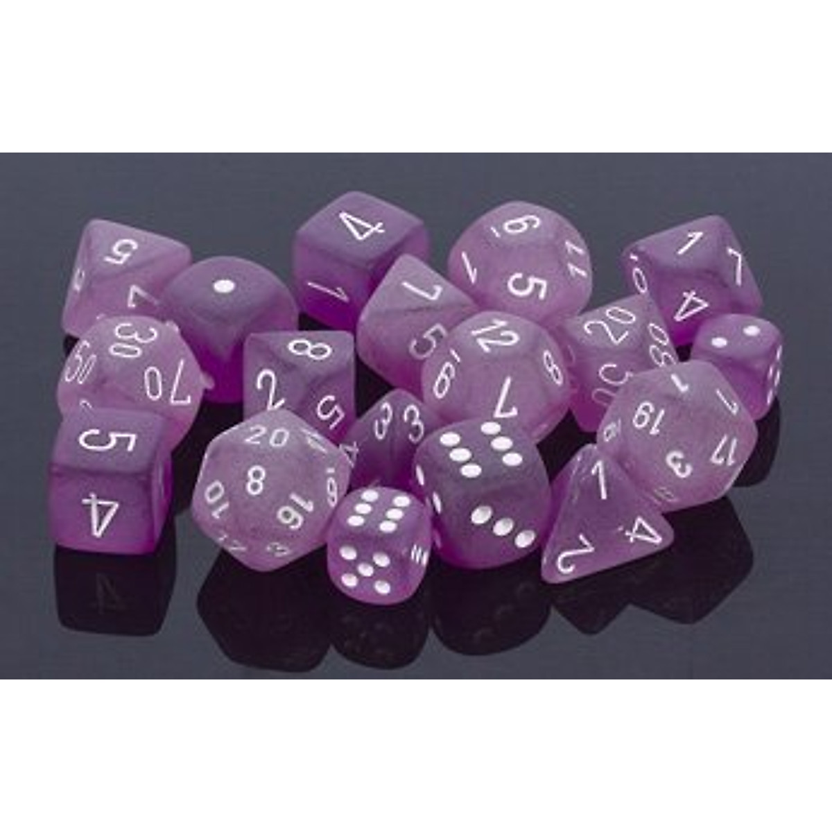 Chessex Dice: Twenty Sided Dice - D20 - Random Group of Twenty Sided Die (You Pick How Many You Want), 6 Dice
