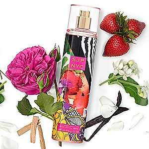 SJP NYC Body Mist For Women - Adventurous, Enticing Fragrance - Cocktail Of Floral, Fruity, And Musky Notes - A Blend Of City-Inspired Scents - 8.4 Oz