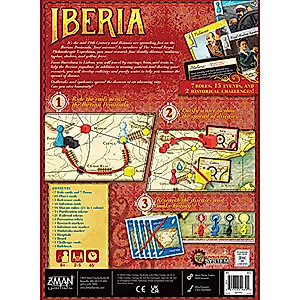Pandemic: Iberia - Historic Disease-Fighting Board Game - Cooperative Strategy Game for Adults and Kids, Ages 8+, 2-5 Players, 45 Minute Playtime, Made by Z-Man Games