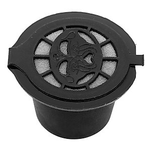 MOLUCKFU Coffee Filter Cup Coffee Machine Filter Refillable Tea Filter Coffee Espresso Powder Filter Coffee Supplies Espresso Maker Filter Reusable Coffee Espresso Filter Stainless Steel