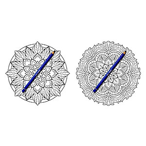 The Art of Mandala 2: Adult Coloring Book Featuring Calming Mandalas designed to relax and calm