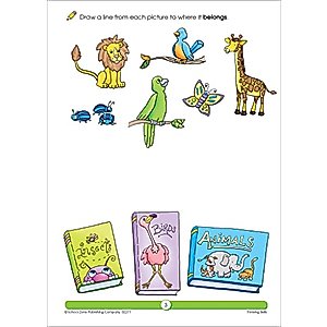 School Zone - Thinking Skills Workbook - 64 Pages, Ages 3 to 5, Preschool to Kindergarten, Problem-Solving, Logic & Reasoning Puzzles, and More (School Zone Get Ready!™ Book Series)