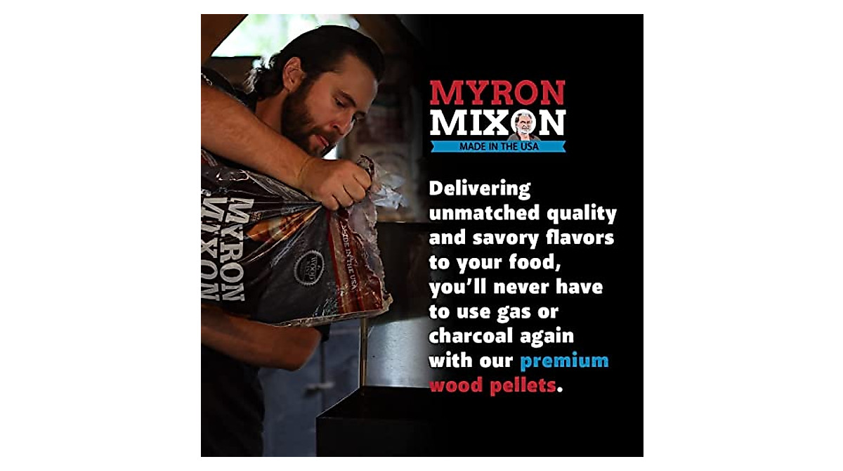 Myron Mixon Orchard Blend Wood Pellets - Perfect for Smoking & Grilling