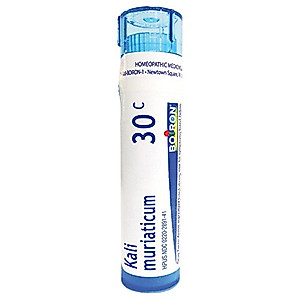 Boiron Kali Muriaticum 30C, 80 Pellets, Homeopathic Medicine for Nasal Congestion